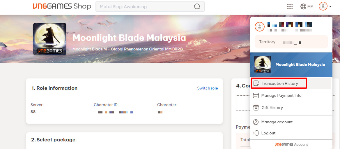 top-up guide | Moonlight Blade M - Global Phenomenon Oriental MMORPG